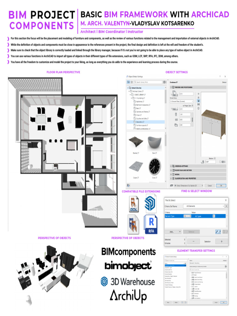 2.1 Brochure - BIM Project Components | PDF