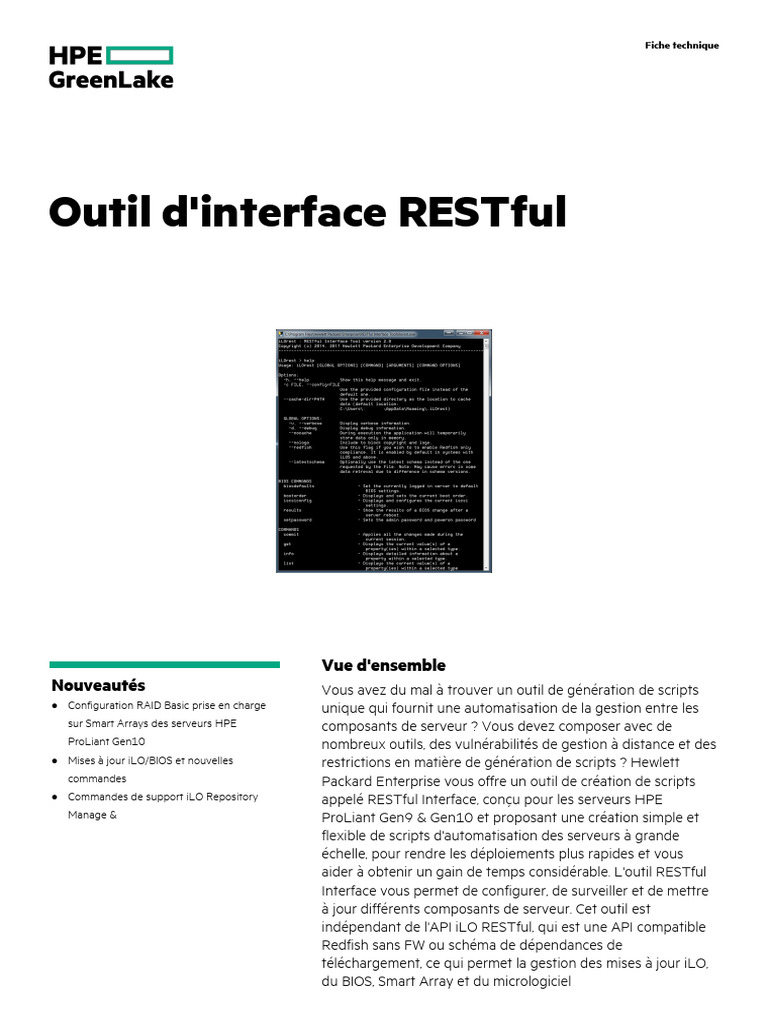 RESTful Interface Tool-PSN7630408FRFR | PDF | Hewlett Packard | Information Technology Companies ...