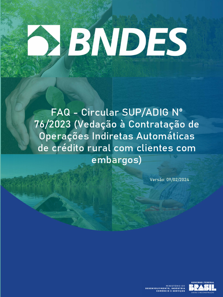 Ibama FAQ - Circular - SUP-ADIG-76 - 2023-Embargos | PDF | Crédito ...