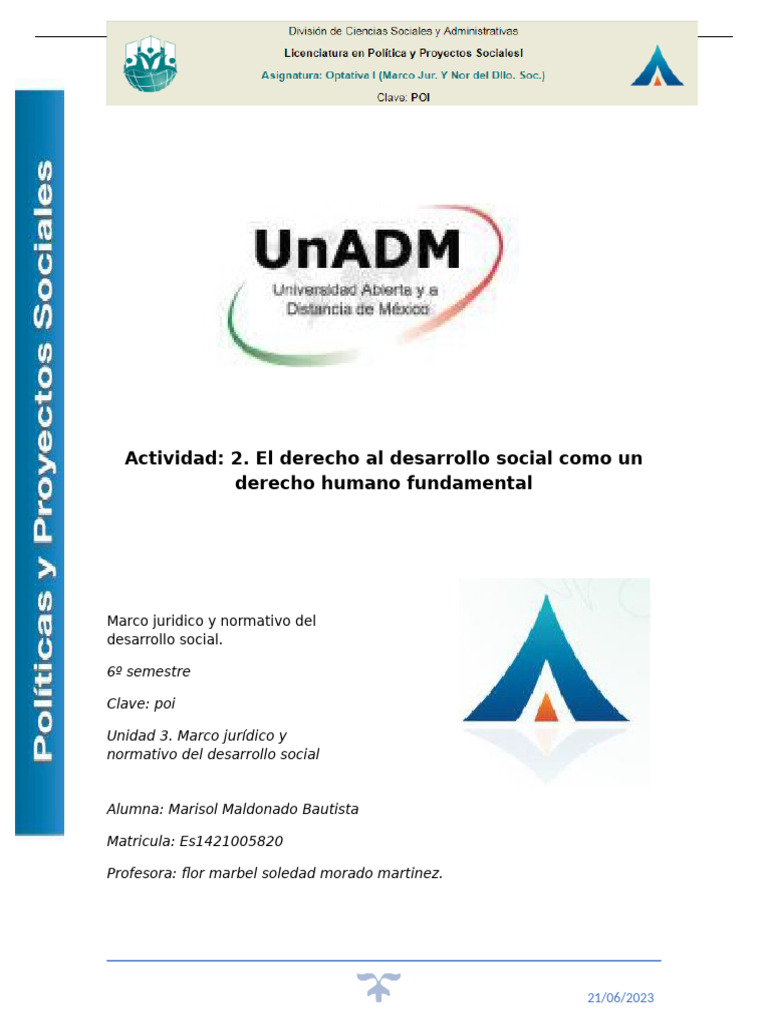 Ppoi U3 A2 Mamb | PDF