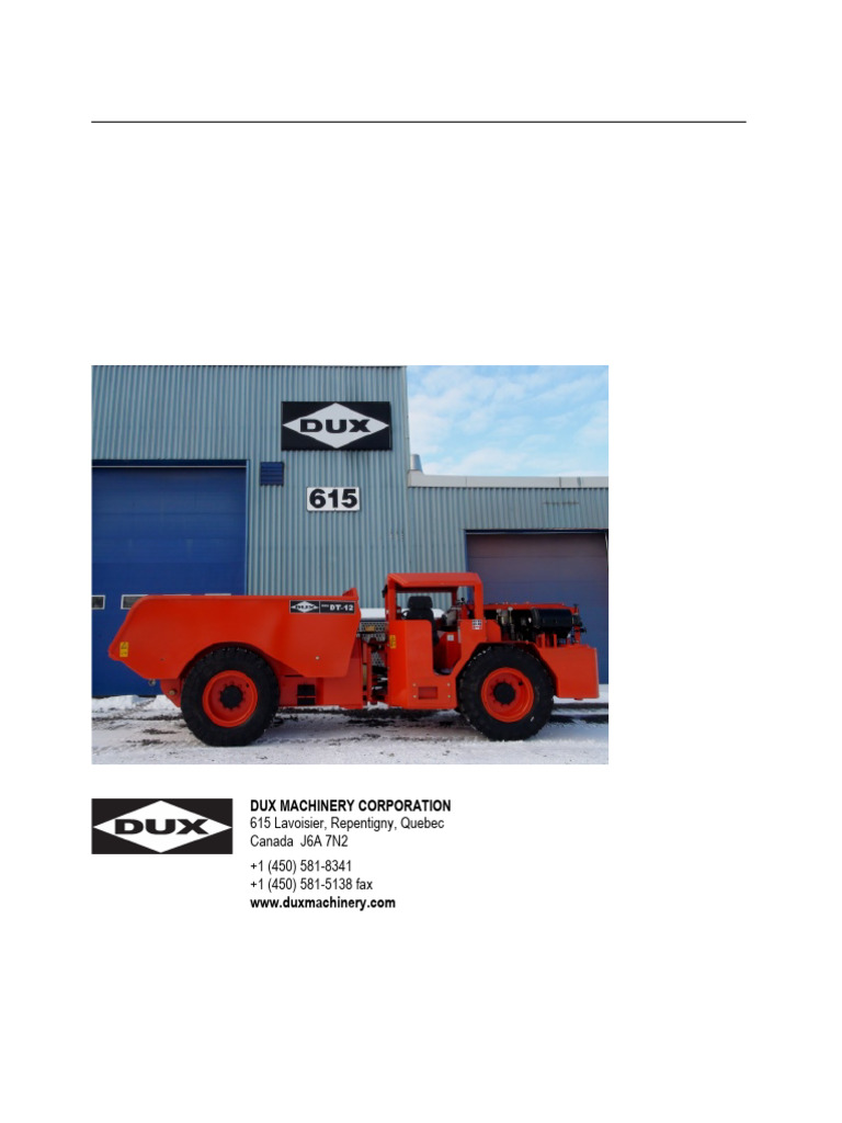 Dux - 1345 DT-12 | PDF