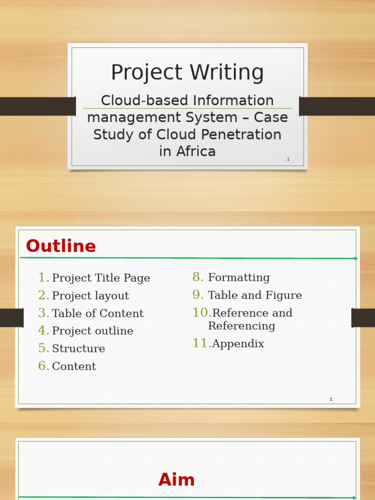 Project Writing | PDF