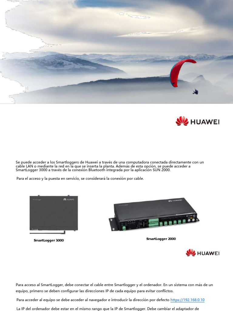 Configuracion Smartlogger + Zero Export | PDF