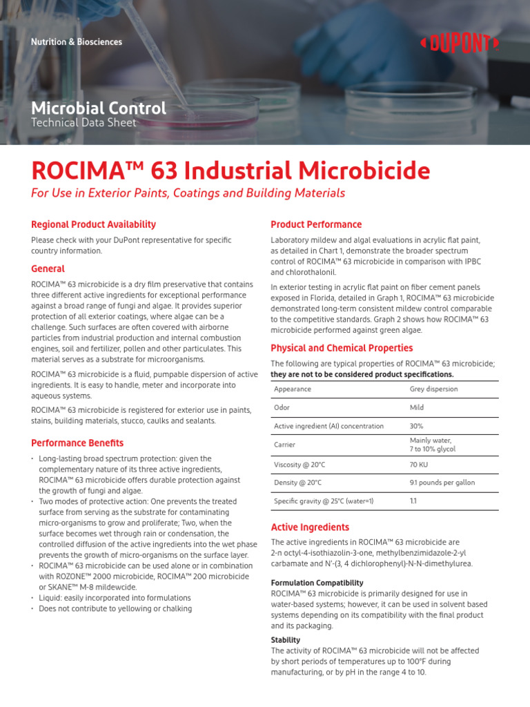 Rocima 63 (TDS) - 63 - EN - 09212021 | PDF