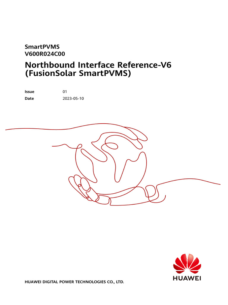 SmartPVMS V600R024C00 Northbound Interface Reference-V6 (FusionSolar ...