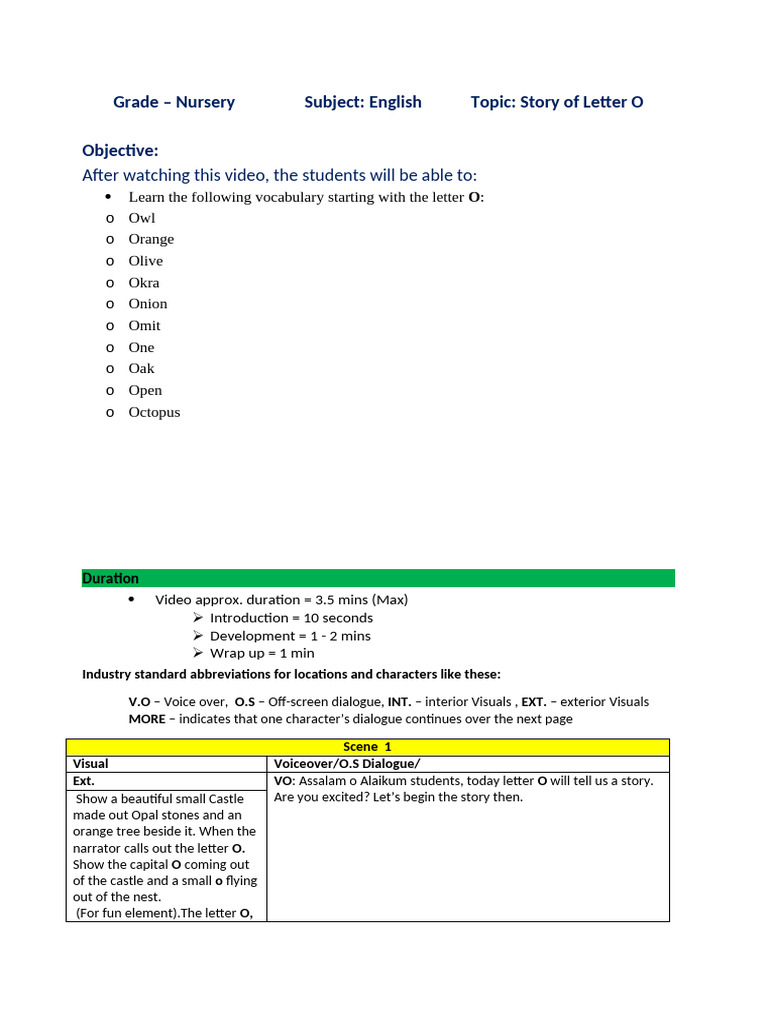 The Letter N Story. | PDF