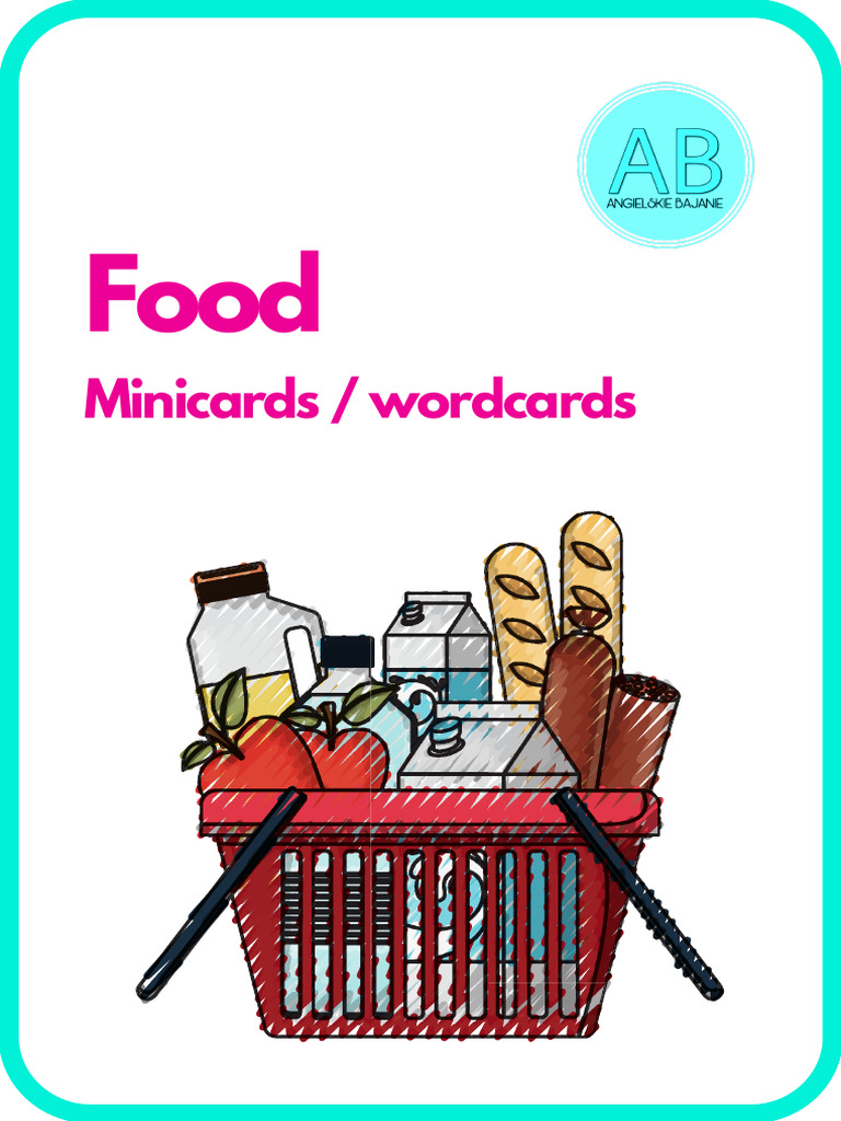 Food Minicards | PDF