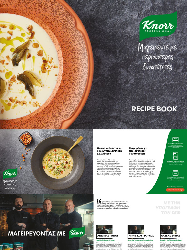 Recipe Book Knorr | PDF