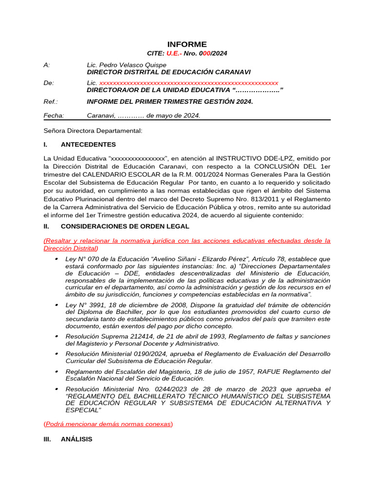 Informe Trimestral Ue - Ddec 2024 | PDF