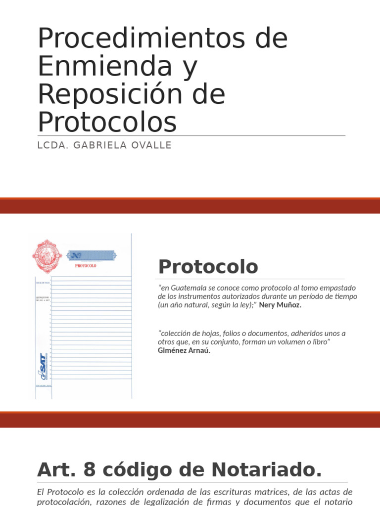 Procedimientos de Enmienda y Revisión de Protocolos | PDF