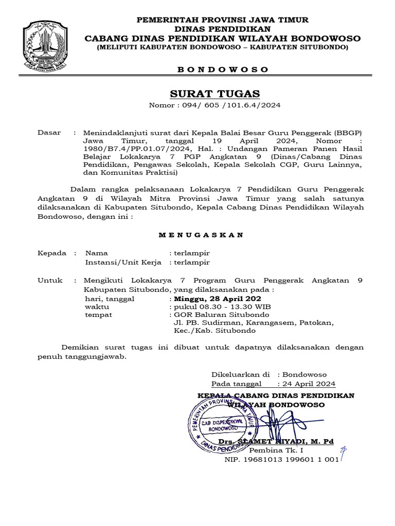 SPT - Cabdin-PS-KS-Guru-dan Komunitas - Loka - 7 - PGP - A9 | PDF