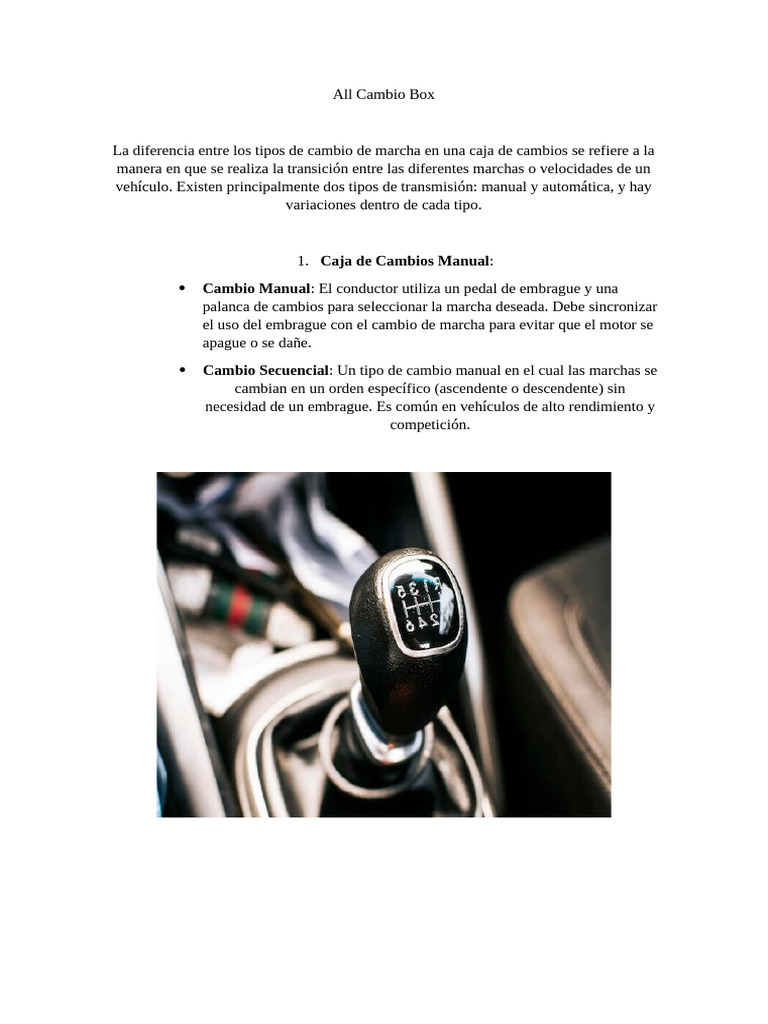 All Cambio Box 3 | PDF