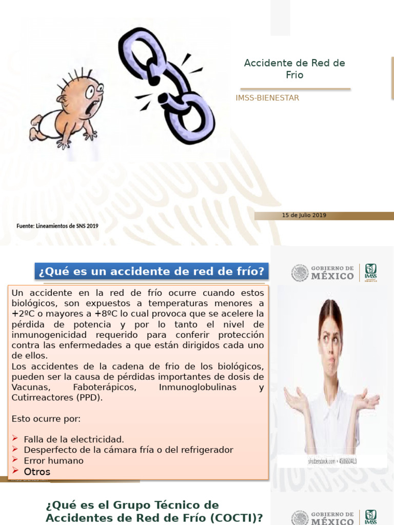 Accidente de Red de Frio | PDF