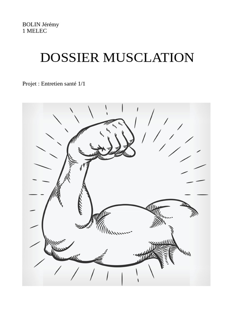 Dossier Musculation | PDF