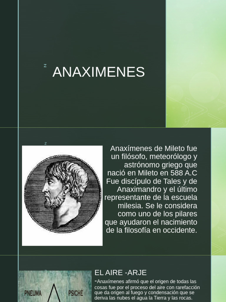 ANAXIMENES[1] | PDF