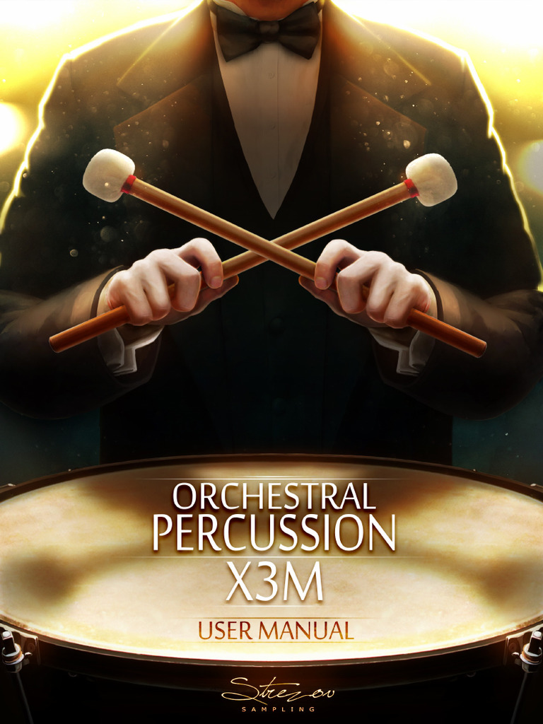 Orchestral Percussion X3M Manual | PDF