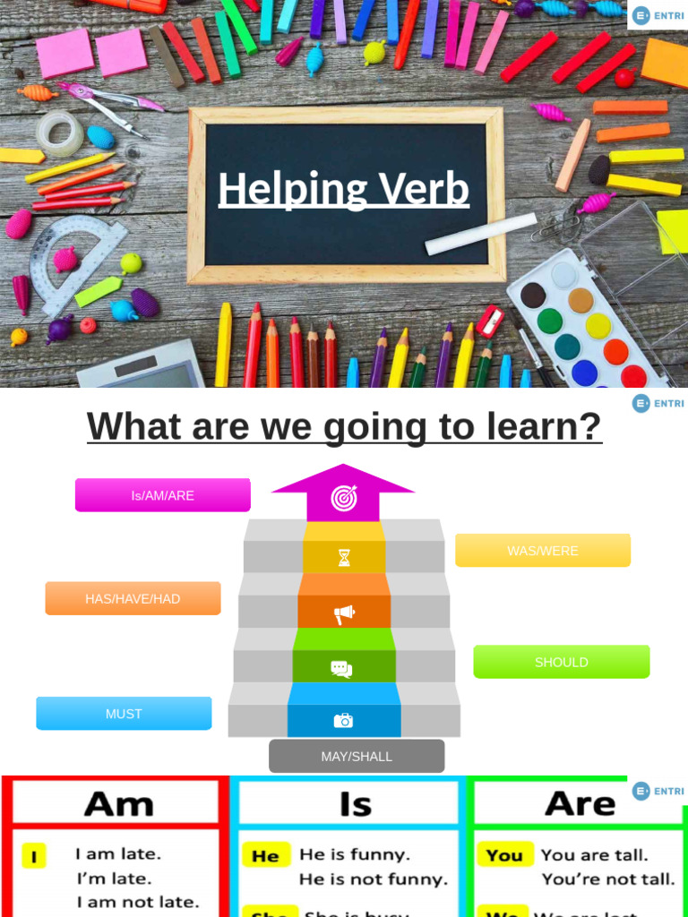 'DAY 2 Helping Verbs and Reading' | PDF