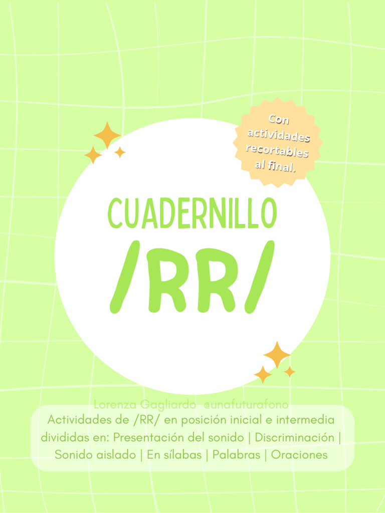 Cuadernillo RR | PDF