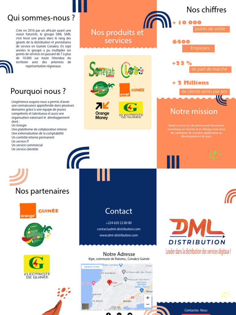 Dépliant DML Distribution 2 | PDF