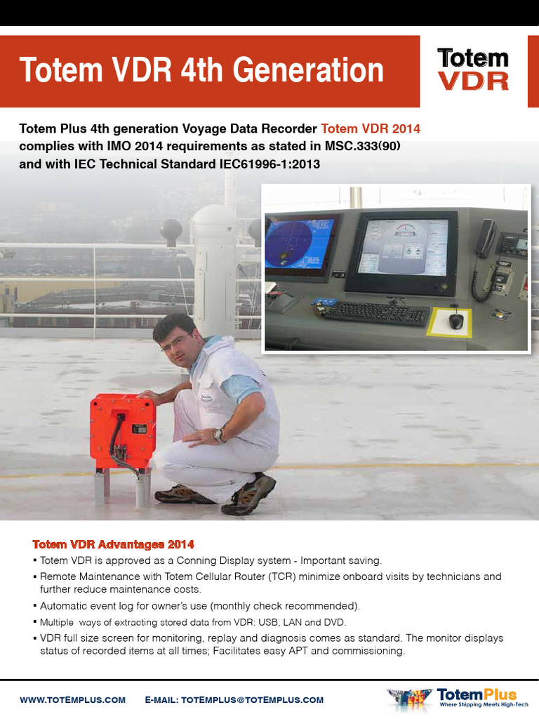 Totem Plus VDR Brochure | PDF