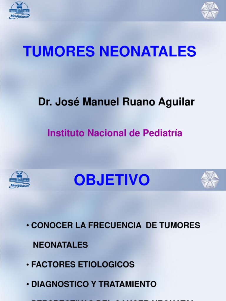 6.1. Tumores Neonatales | PDF | Sarcoma | Cáncer