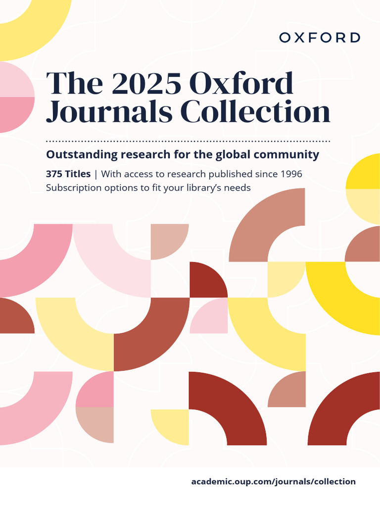 Oxford Journals Collection 2025 | PDF