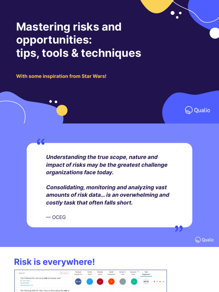 Mastering Risks and Opportunities | PDF