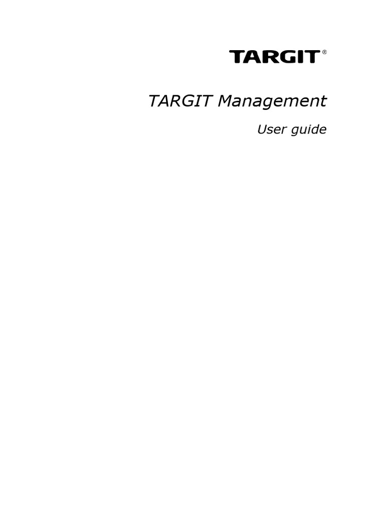 TARGIT Management | PDF