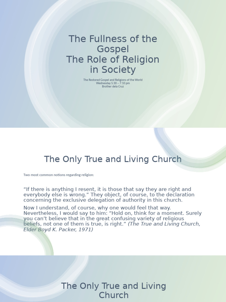 Lesson 5 6 World Religions | PDF