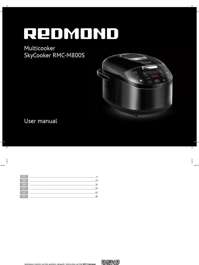 Redmont RMC m800s Manual | PDF