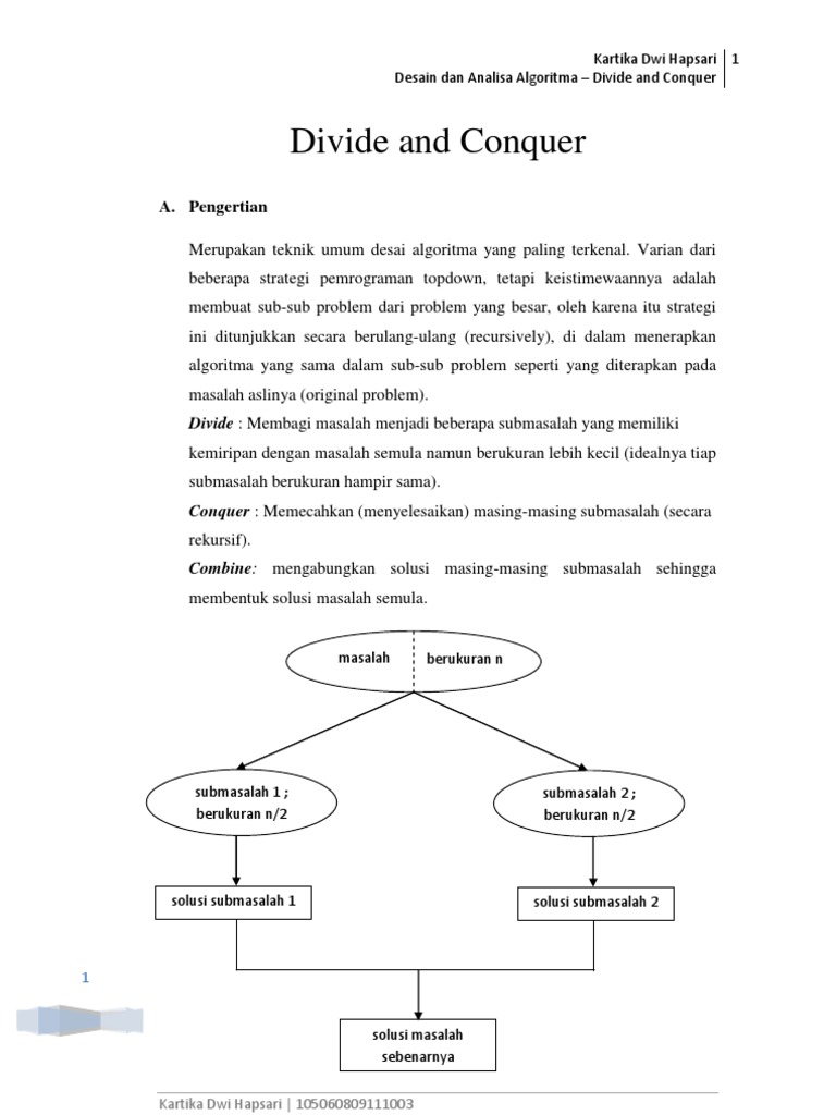 Divide and Conquer | PDF