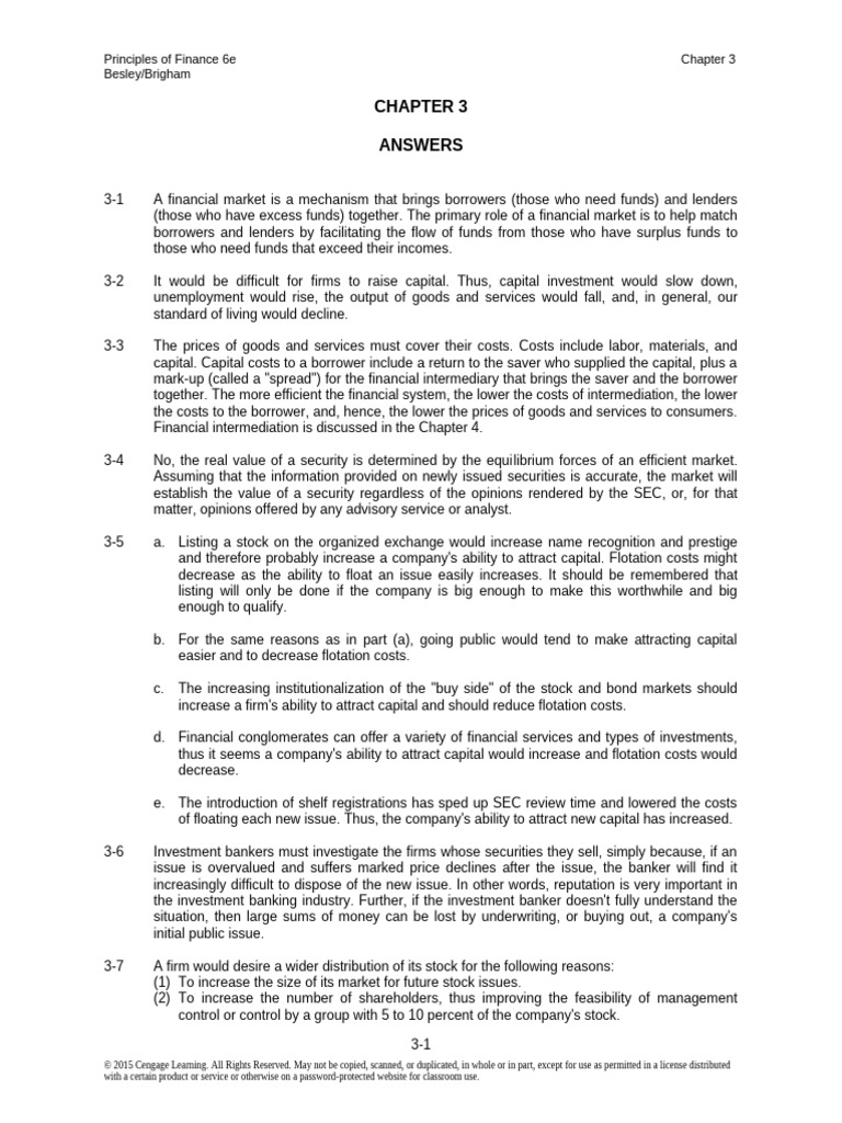 Ch03 Besley Principles 6e IM | PDF