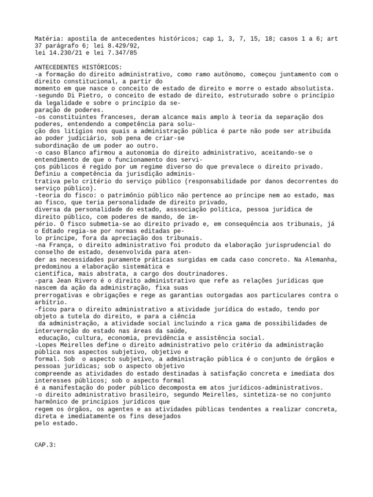 Resumo Provas Barrientos | PDF