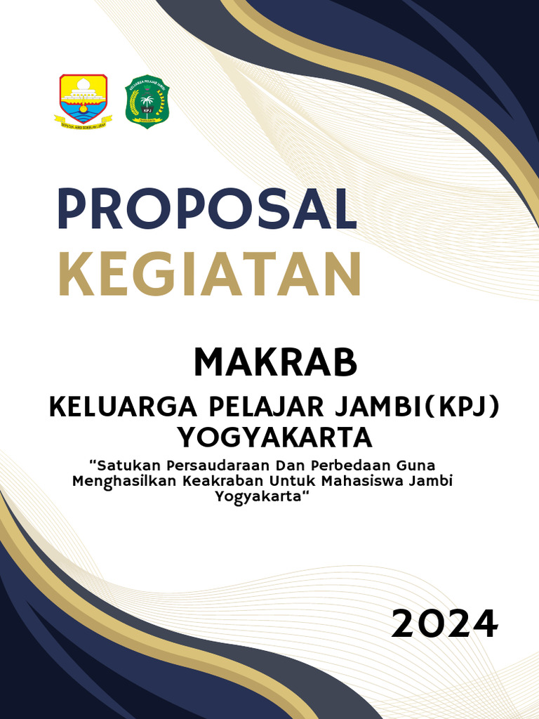 Proposal Kegiatan Makrab Mahasiswa Jambi | PDF