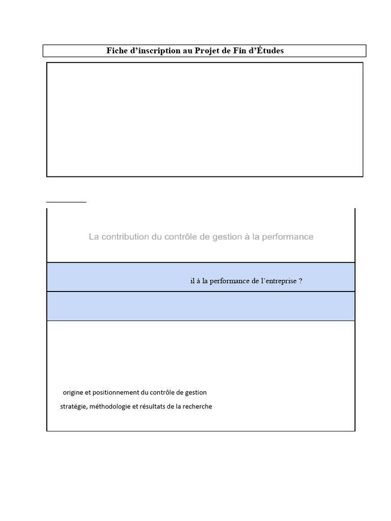 Fiche Pfe Douari Master Mba (1) 2 | PDF