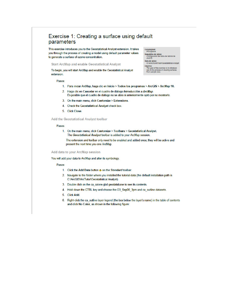 Taller 1 Arcgis | PDF