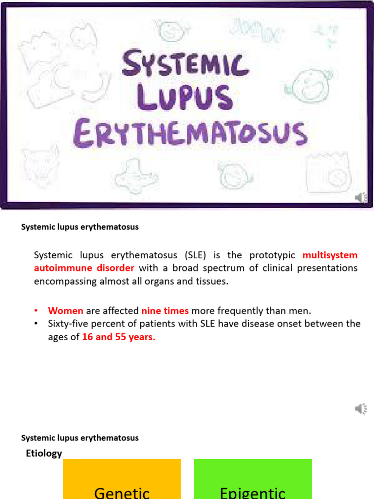 Systematic Lupus | PDF