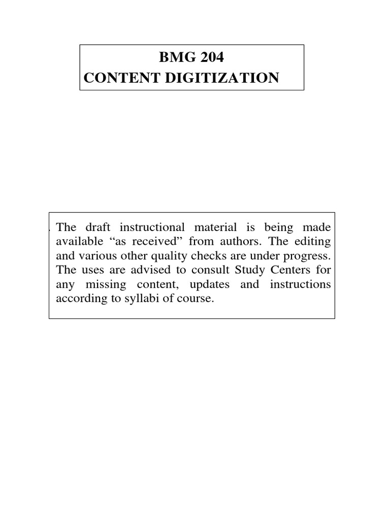 Content Digitization | PDF | Data Compression | File Format