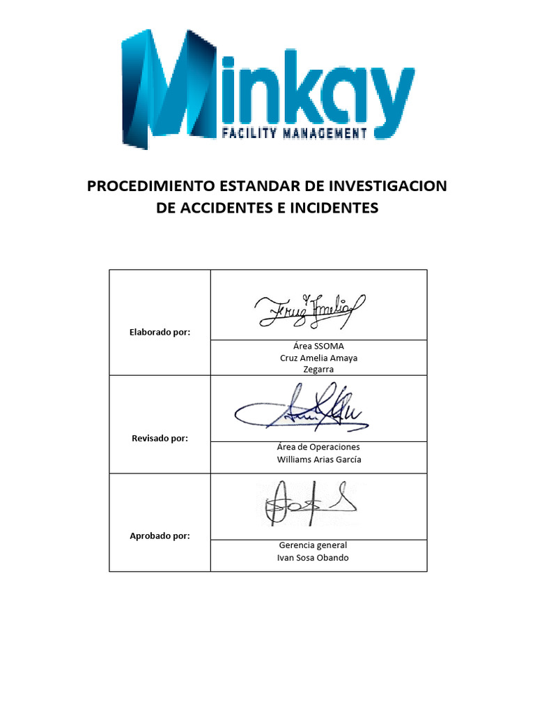 PRO-SEG-MK-02. Procedimiento Investigación de Accidentes e Incidentes ...