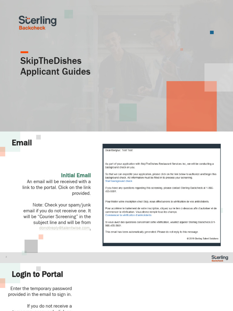 Applicant Guides - Sterling 10 | PDF
