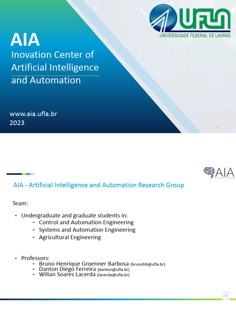 Slides Presentation AIA DarwinCenter English 2023 | PDF