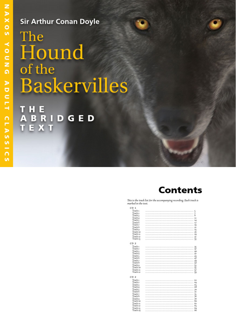 The Hound of The Baskervilles TEXT FULL | PDF