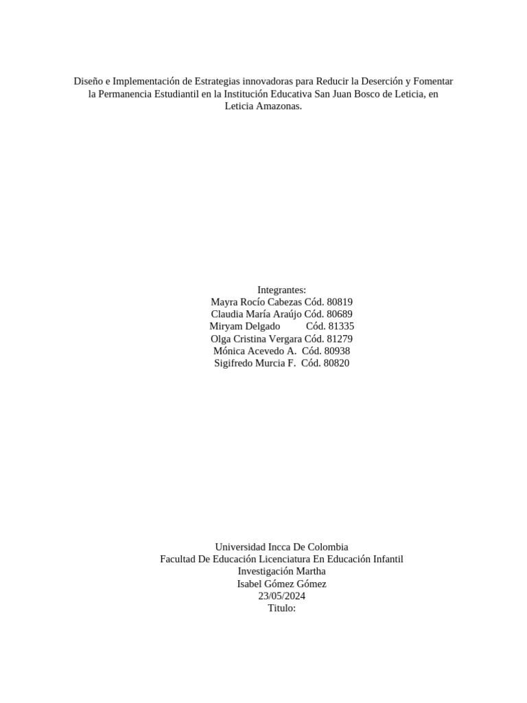 Proyecto - de - Investigación Completado | PDF