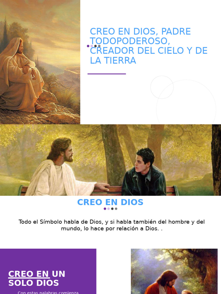 Creo en Dios, Padre Todopoderoso | PDF
