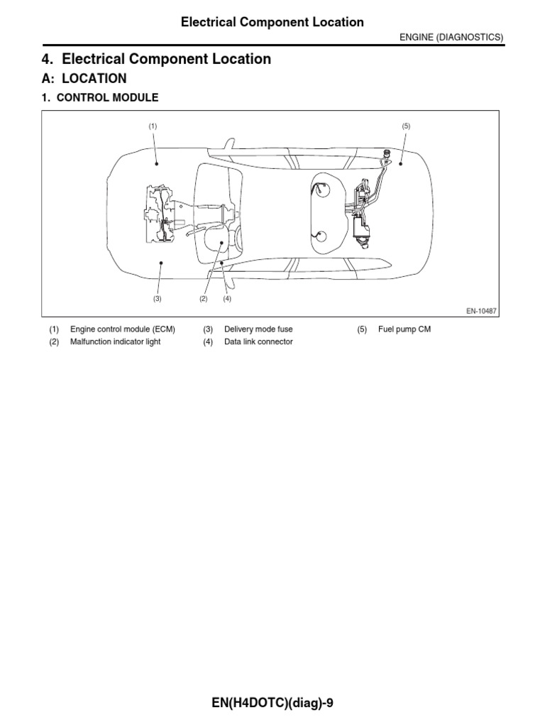 4 Electrical Component Location | PDF