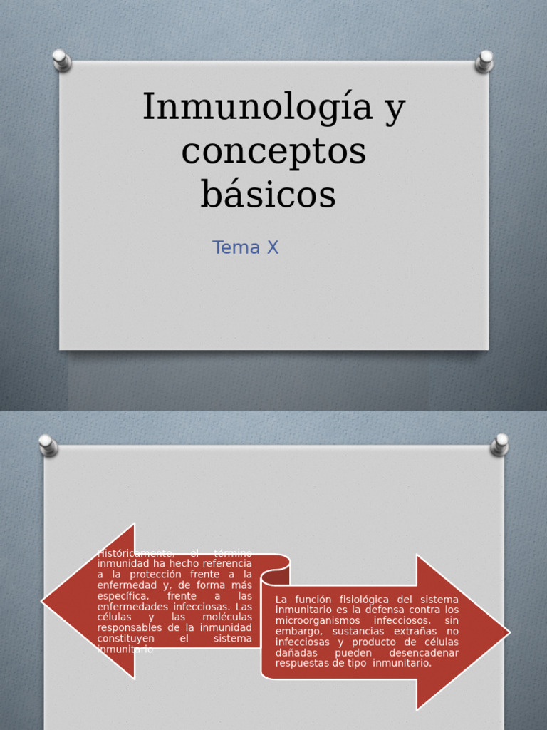 Inmunología y Conceptos Básicos | PDF | Sistema inmune | Anticuerpo