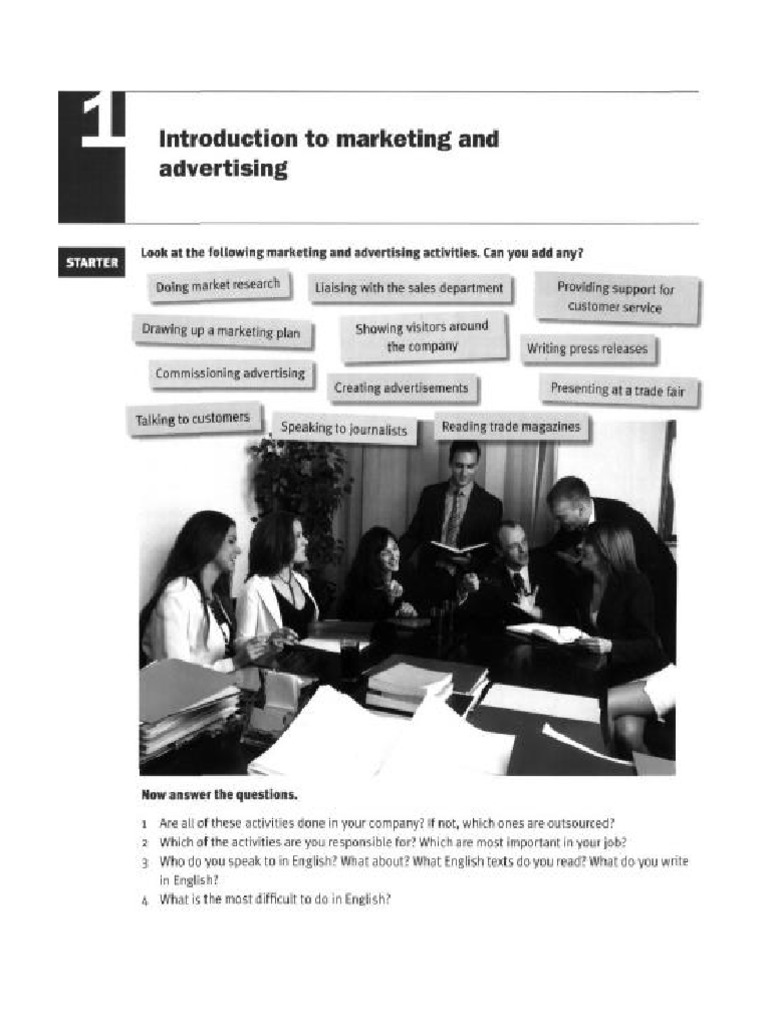 Marketing and Advertising | PDF