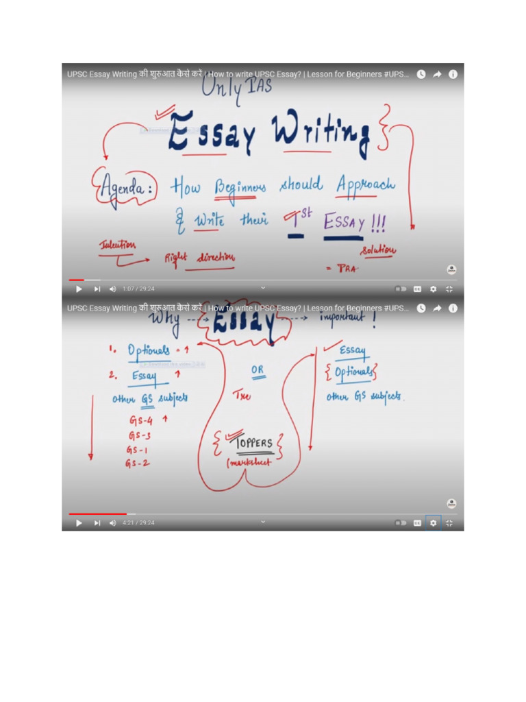 Essay Writting Tips | PDF