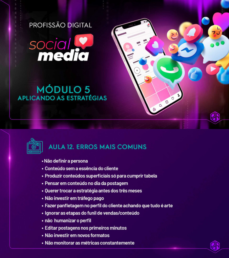 Erros Masi Comuns (Social Media) | PDF