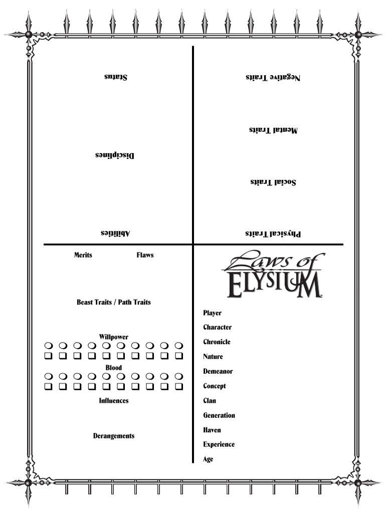 Laws of Elysium | PDF